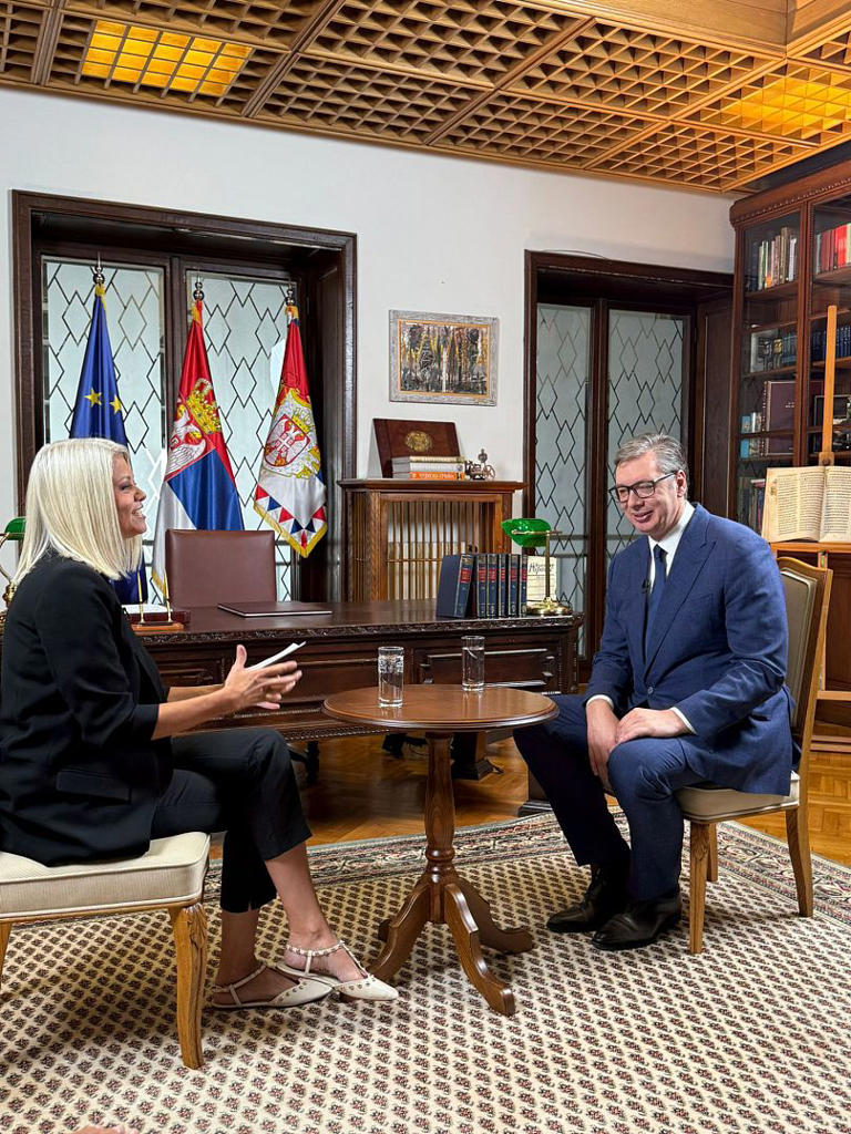 "L'avenir de la Serbie passe par l'UE", déclare le président Aleksandar Vučić à Euronews