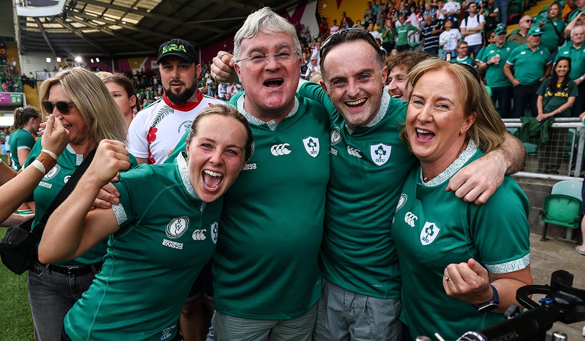 Rugby player Eve Higgins dedicates Ireland win to very special person