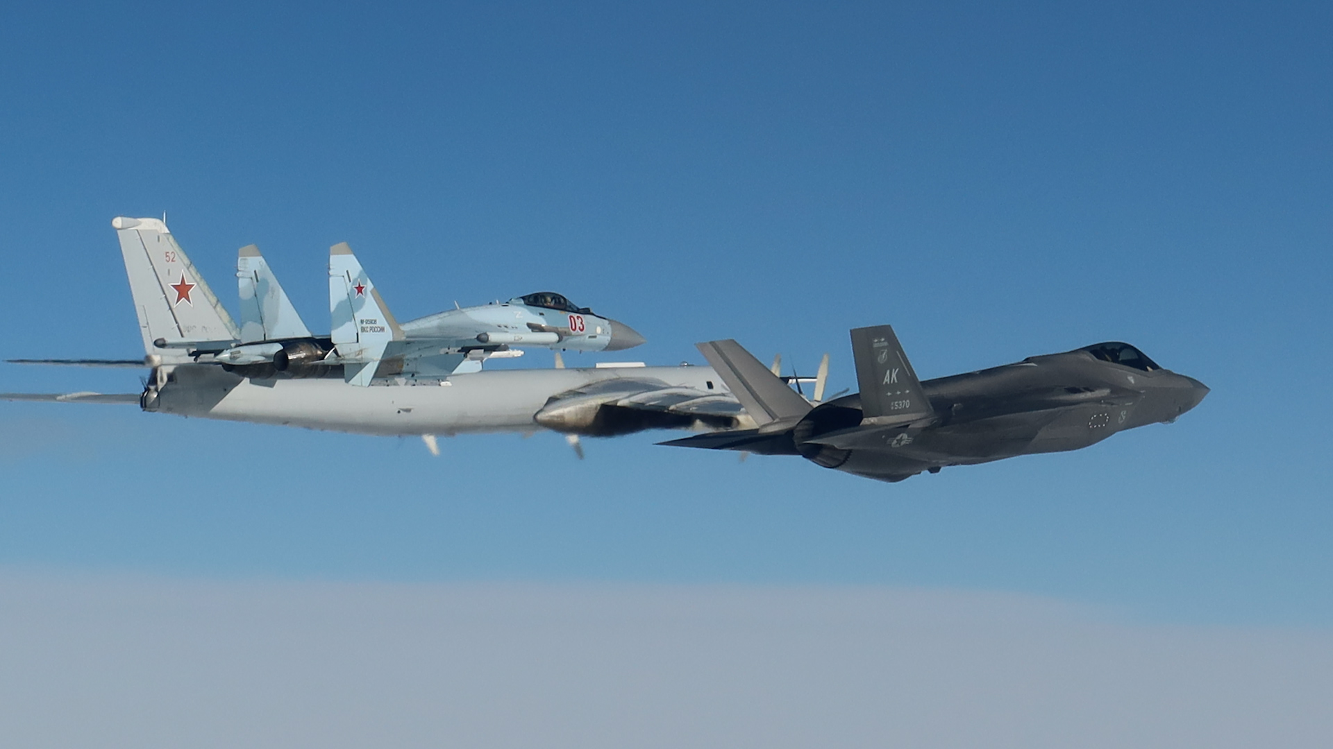 NORAD intercepts 3rd Russian plane near Alaska in a week