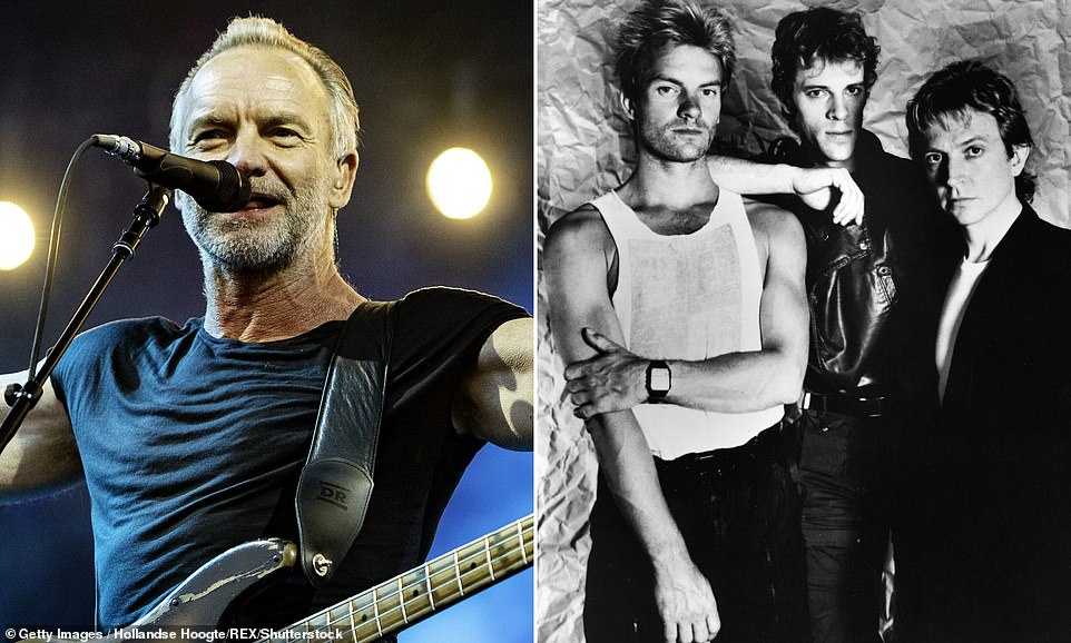 Sting is being sued for millions of pounds by ex-pals in The Police