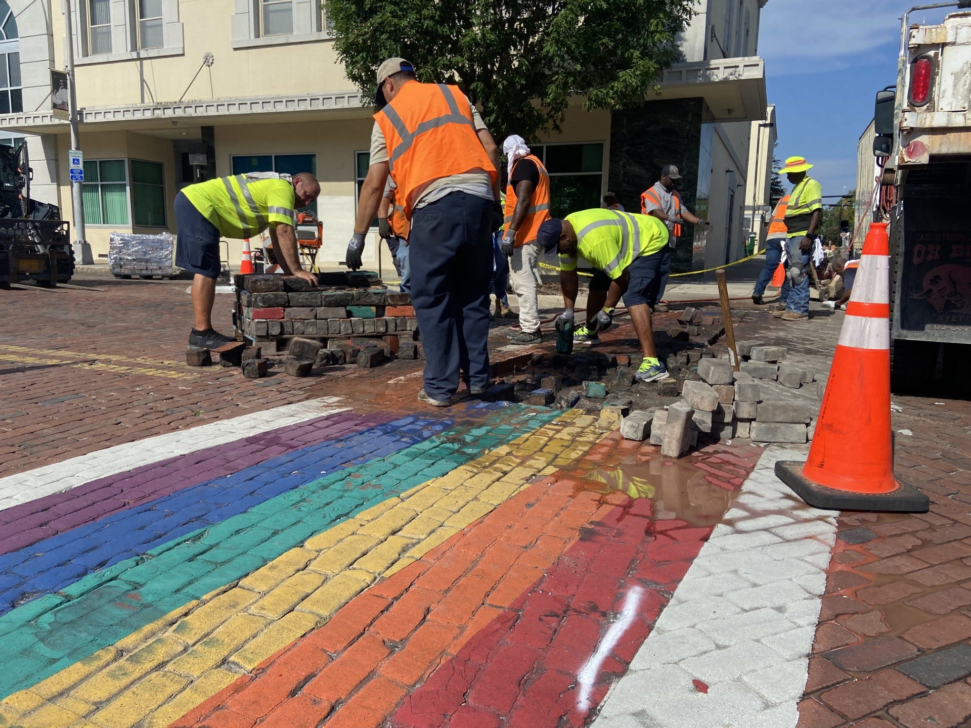 City of Gainesville starts to remove rainbow-colored crosswalks from ...