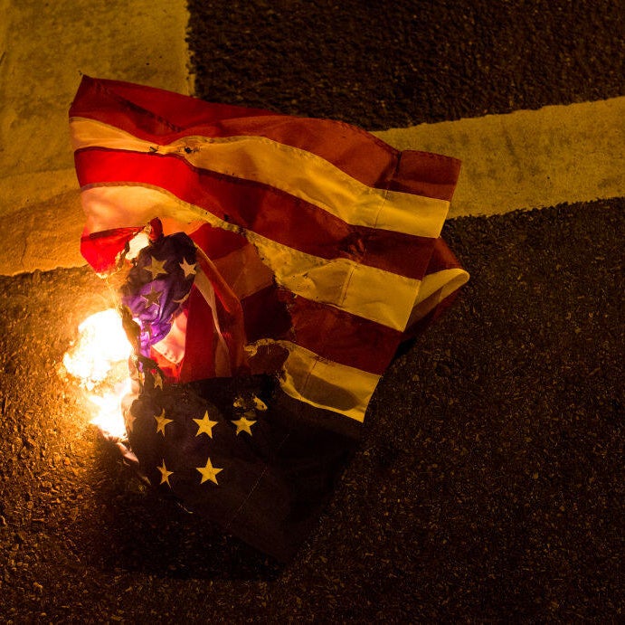 Trump wants to punish flag burning. Is burning the American flag illegal?