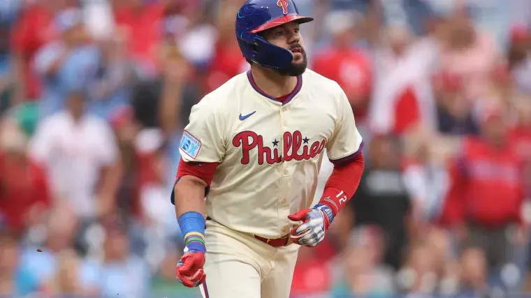 Kyle Schwarber and Shohei Ohtani in heated NL home run race