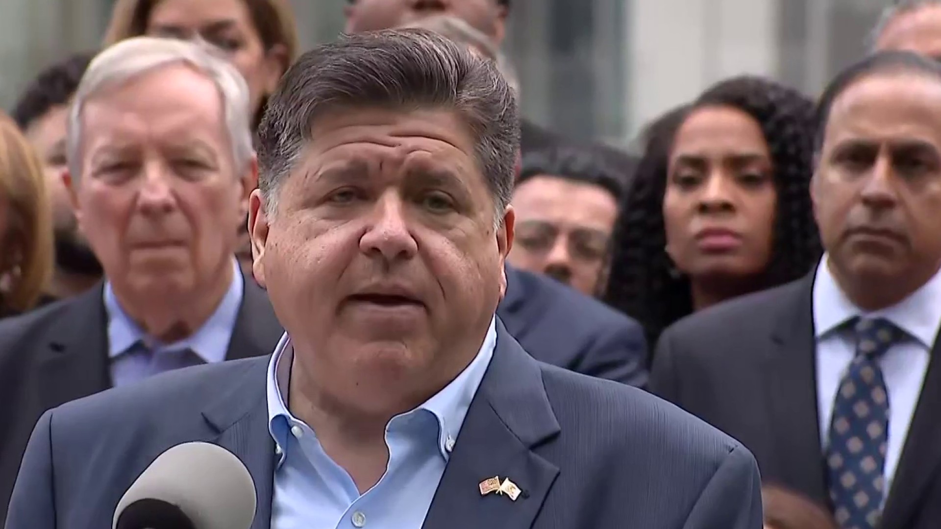 'We are watching and taking names': Illinois Gov. JB Pritzker responds ...