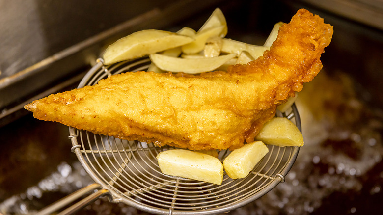 What The World's Most Expensive Fish And Chips Dish Looks Like