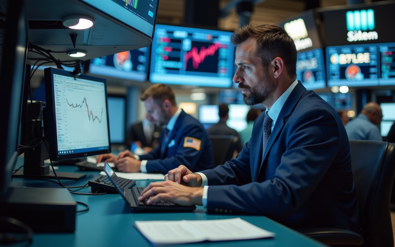 US stocks open in the red: Nasdaq down 0.3%, Dow slips 100 points