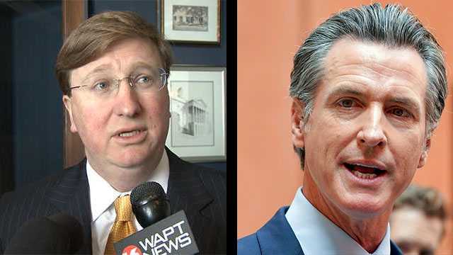 Reeves fires back after California governor criticizes Mississippi's ...