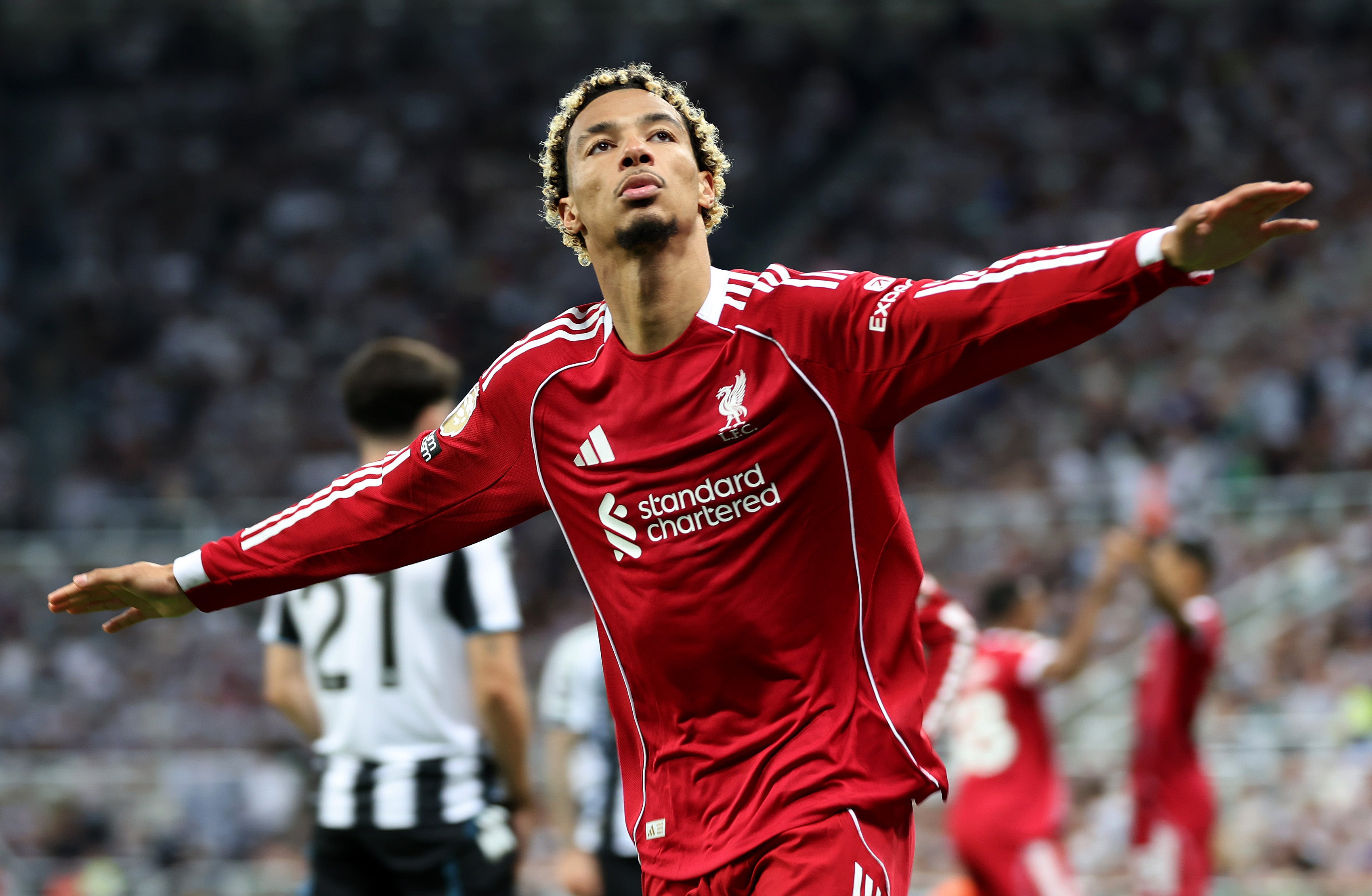 Newcastle vs Liverpool live: Rio Ngumoha slots home stoppage time ...