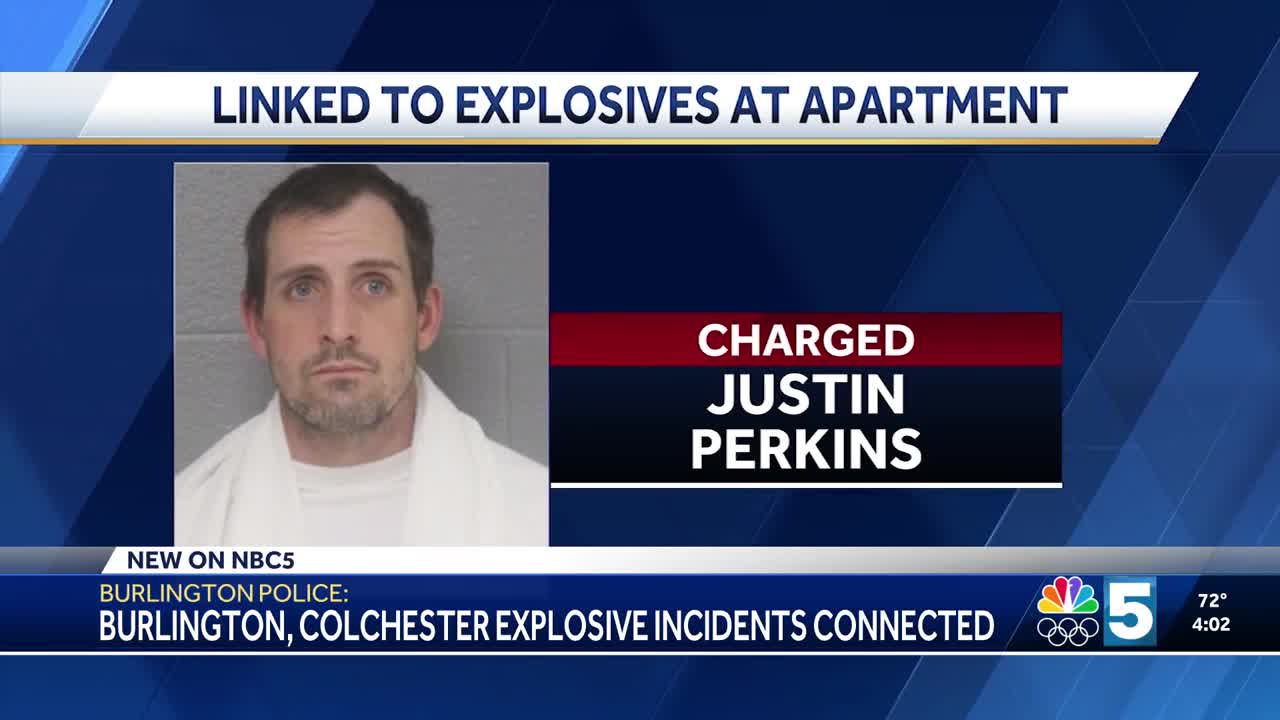 Suspect in Colchester pipe bomb incident linked to explosives at ...