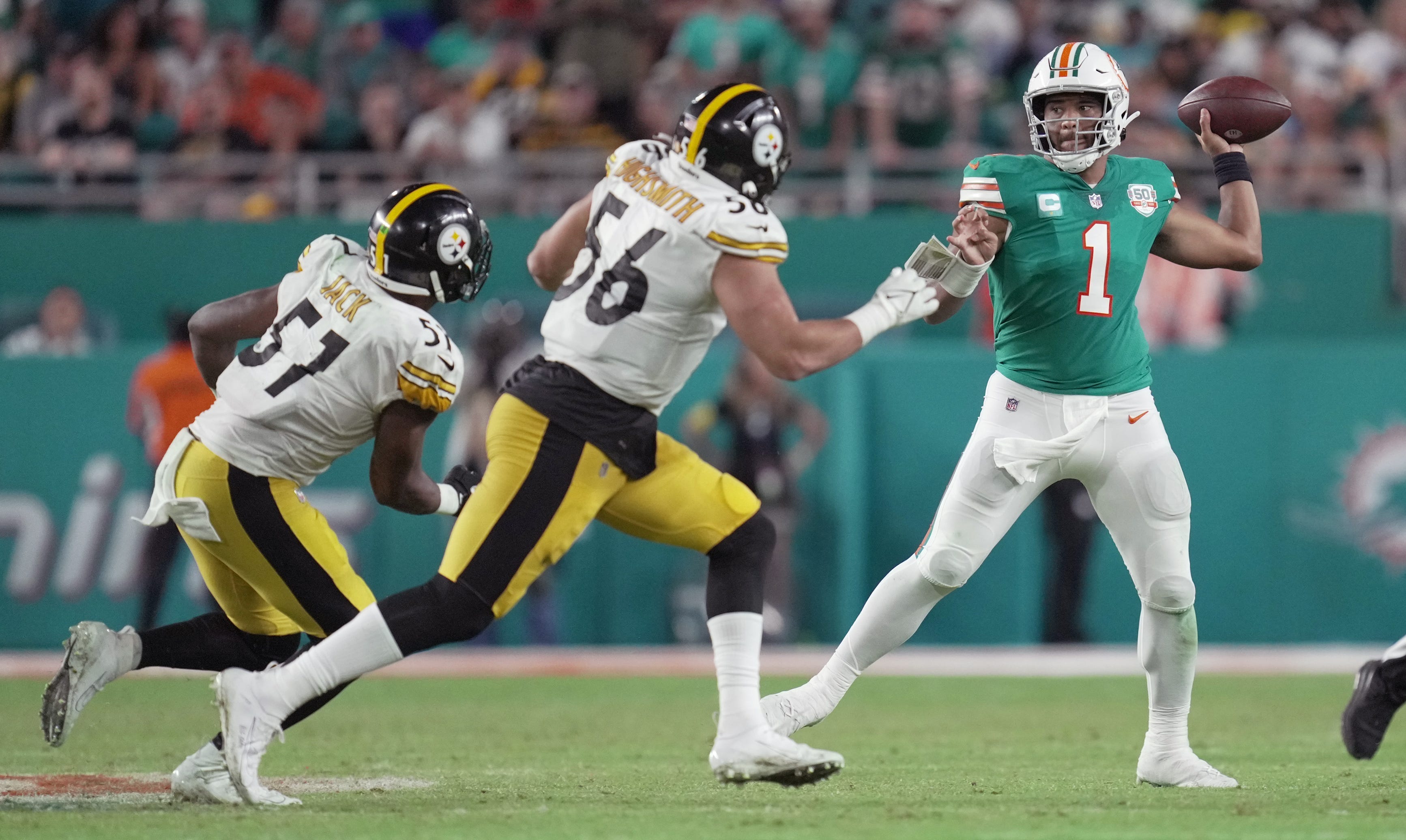 NFL Week 15 odds: Dolphins open as road underdog vs. Steelers
