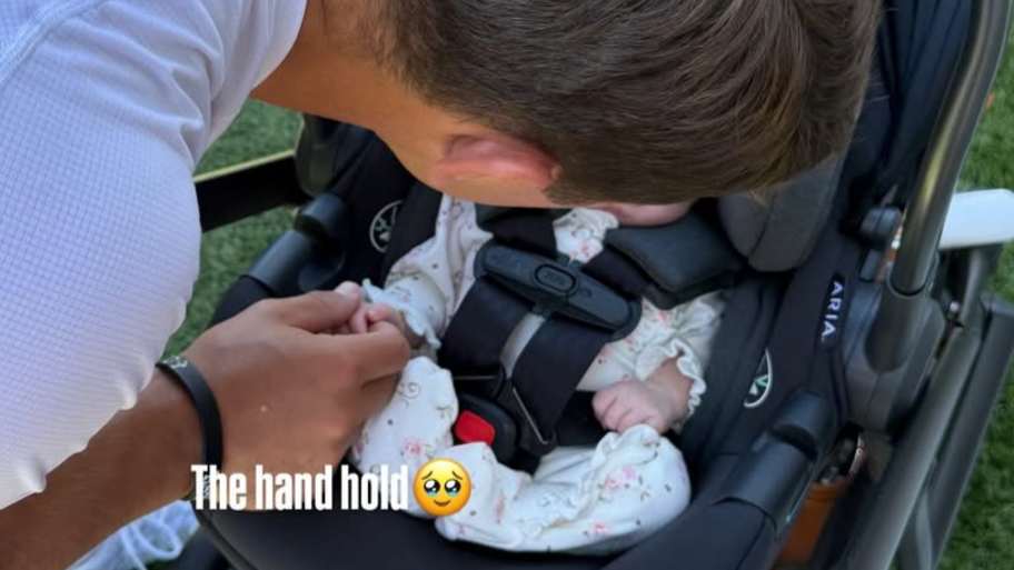Brock Purdy’s wife Jenna shares 49ers QB kissing their baby in adorable ...