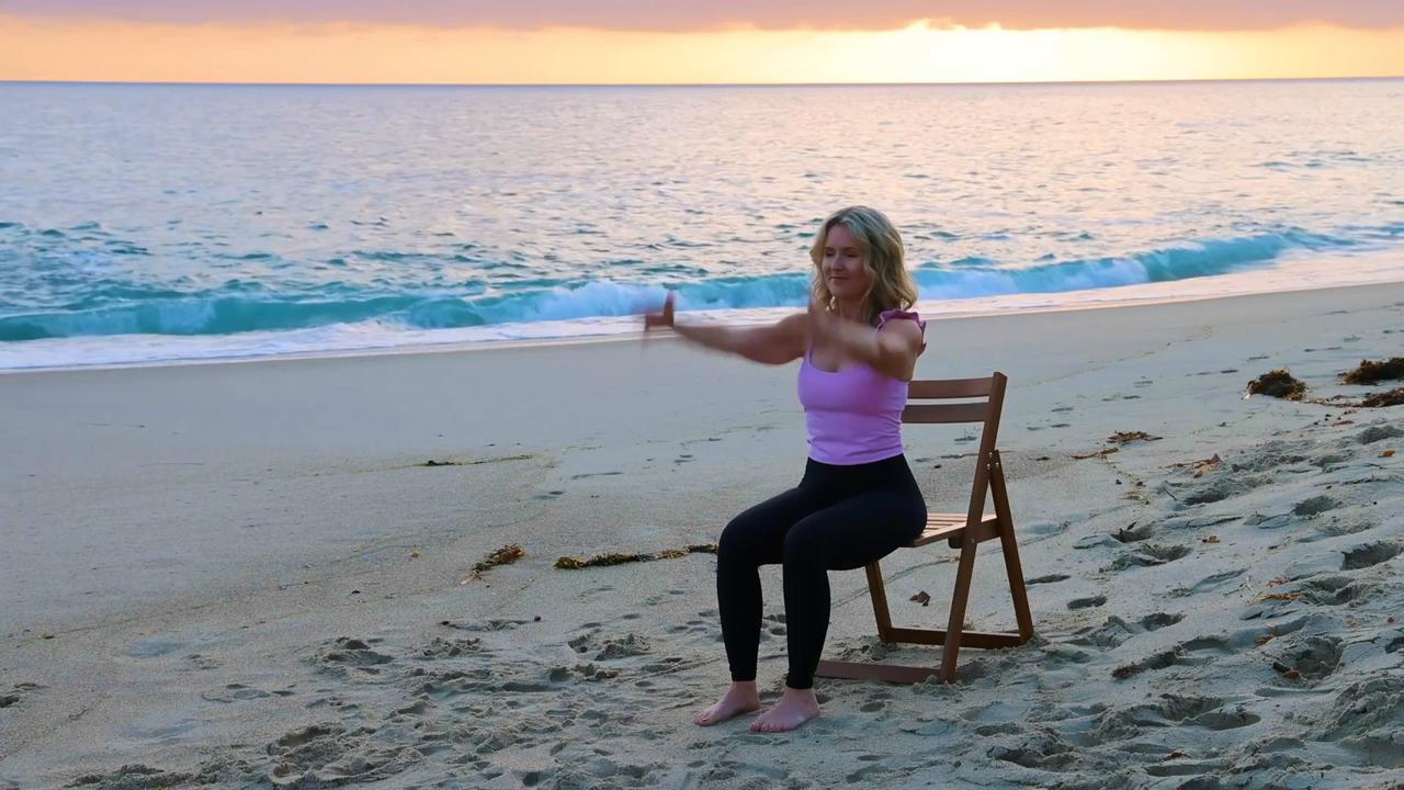 Simple Seated Yoga for a More Toned Core & More