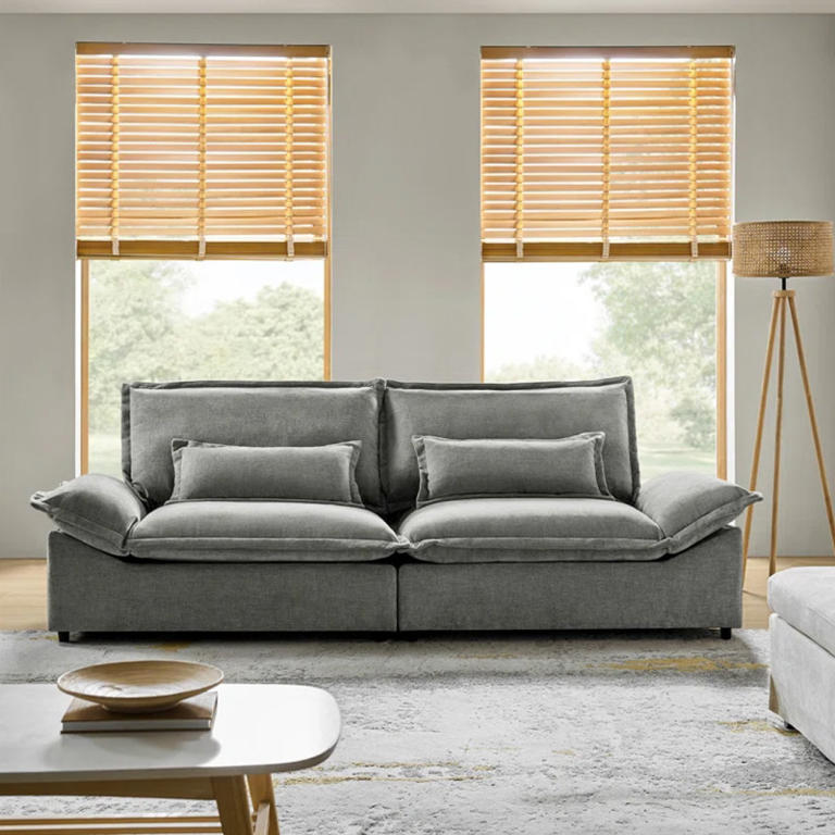 Get the Latitude Run Silvia oversized cloud sofa for just $490 at Wayfair