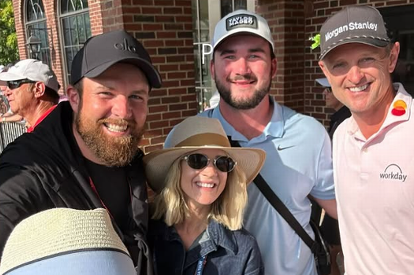 Shane Lowry and Justin Rose cheer Tommy Fleetwood on as he finally ...