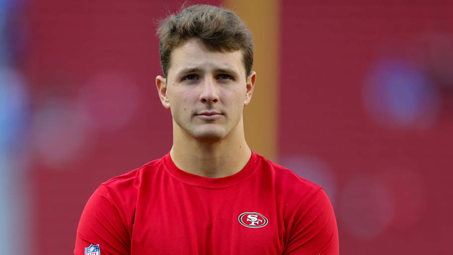 Brock Purdy’s wife Jenna shares 49ers QB kissing their baby in adorable ...