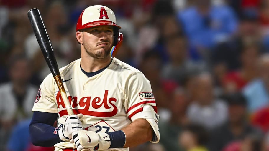 Mike Trout Surprisingly Out of Angels Lineup for Huge Divisional Game ...