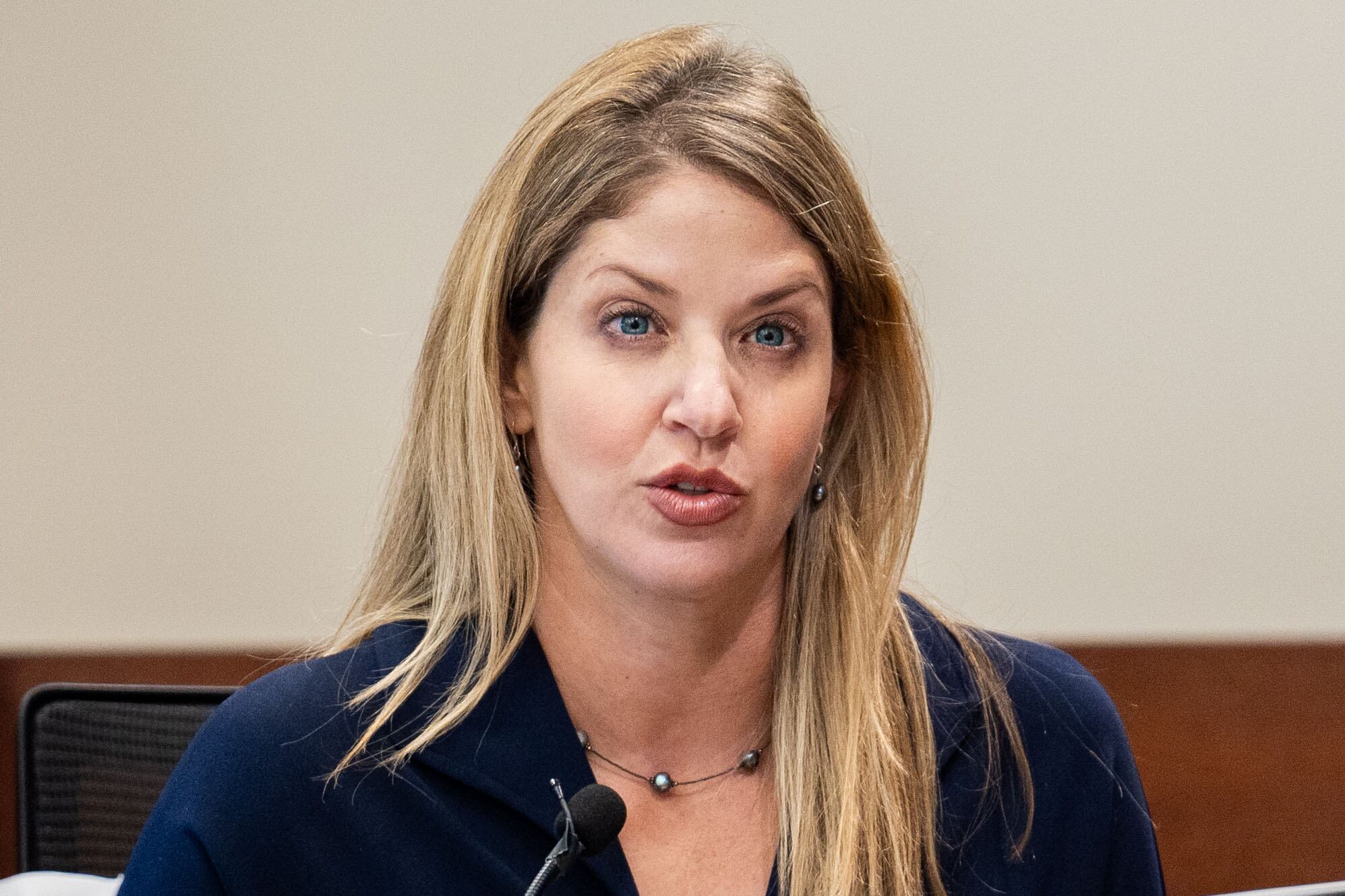 PHOTOS: Wendi and Robert Adelson take the stand in mother’s murder trial