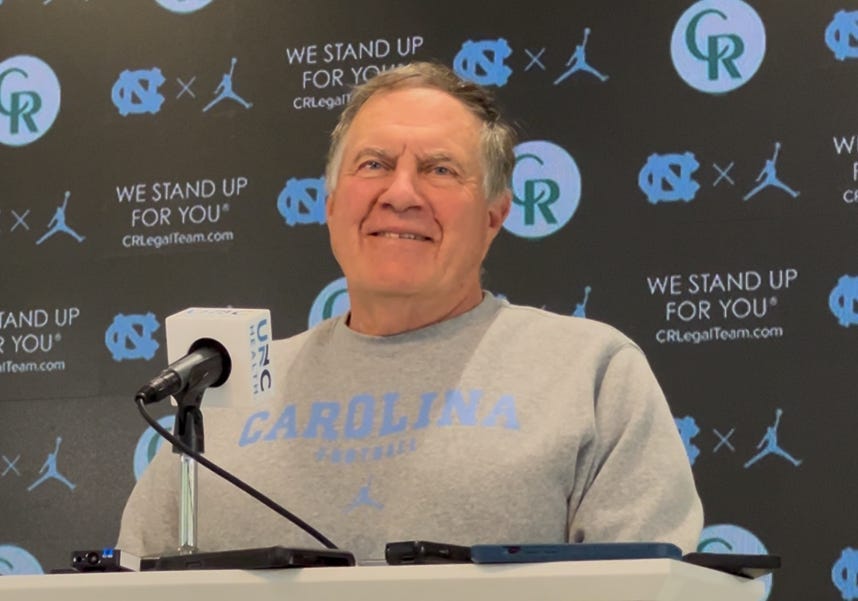 CBS Sports makes bold prediction about Bill Belichick for 2025 UNC ...