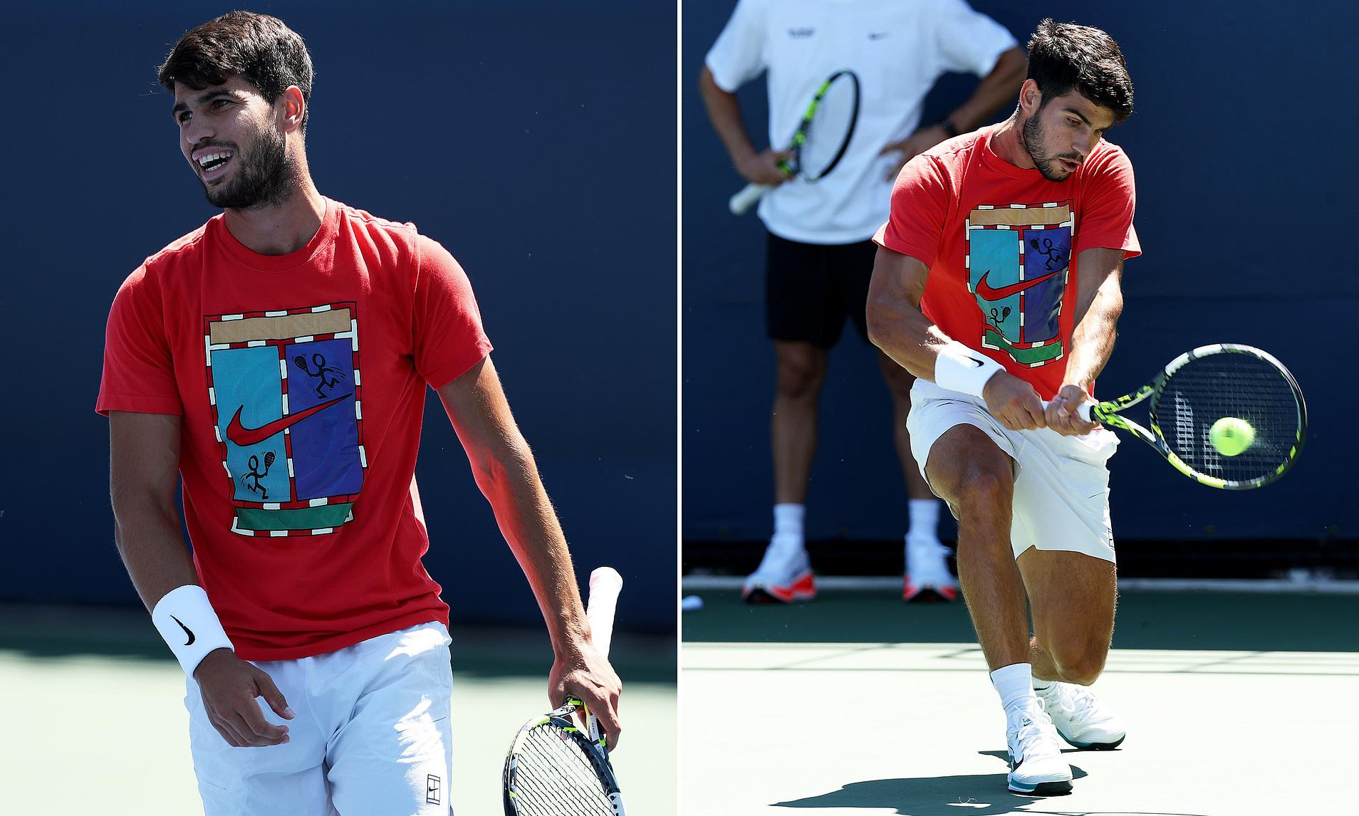 Tennis star Carlos Alcaraz debuts dramatic new hairstyle ahead of US Open