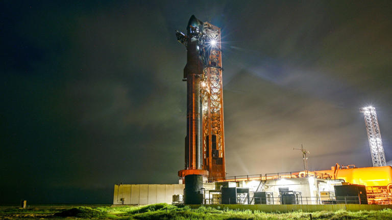 Watch live: SpaceX attempts launch of Super Heavy Starship