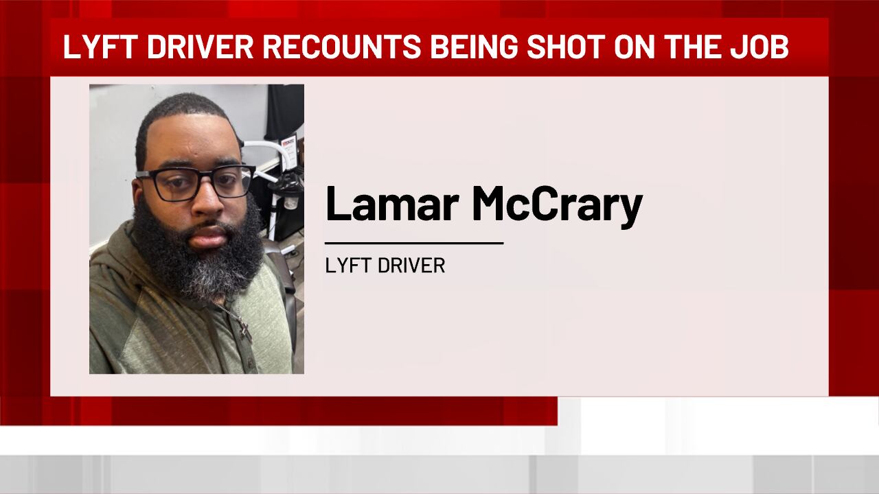 Lyft driver shot on the job describes terrifying moment
