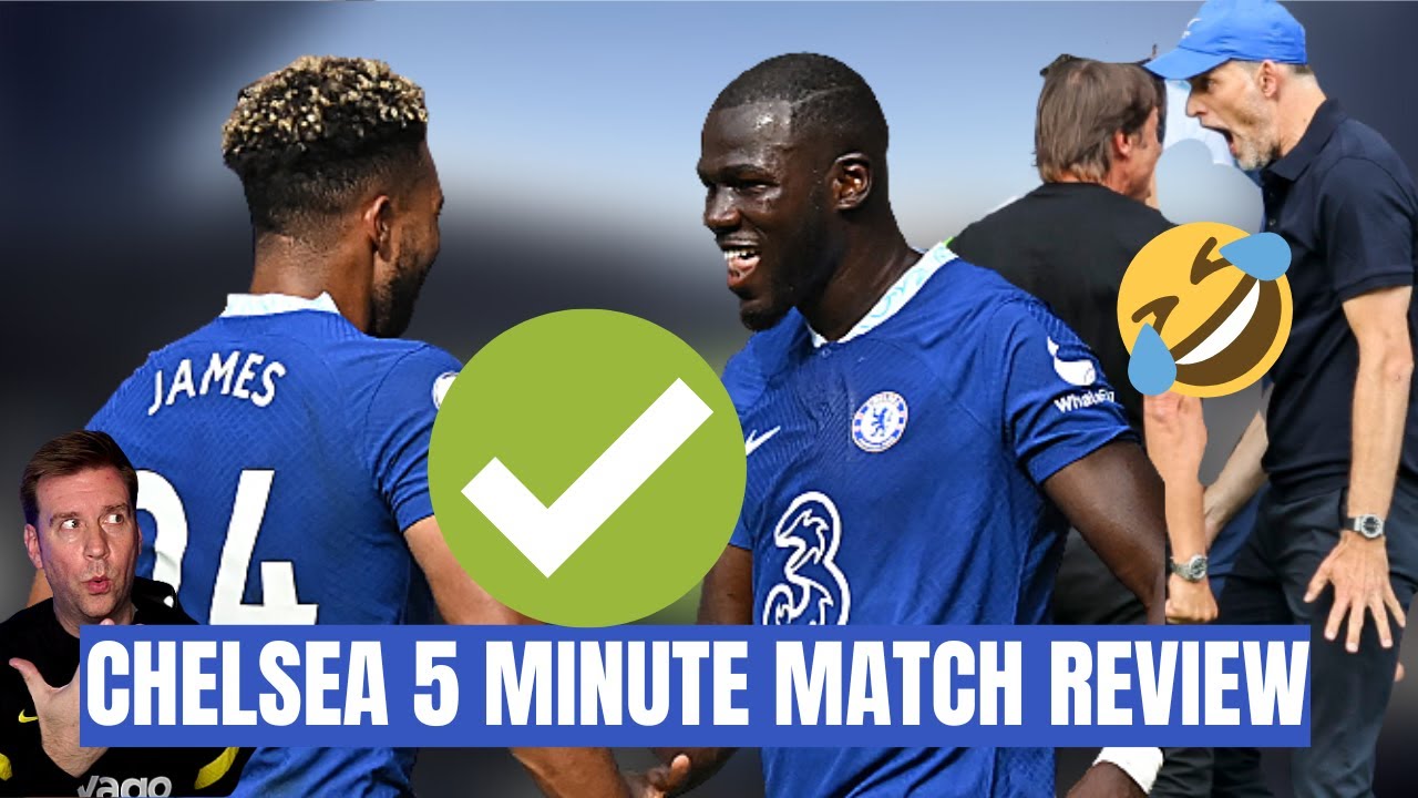 Chelsea vs Tottenham 2-2 | Quick 5-Minute Review & Reaction