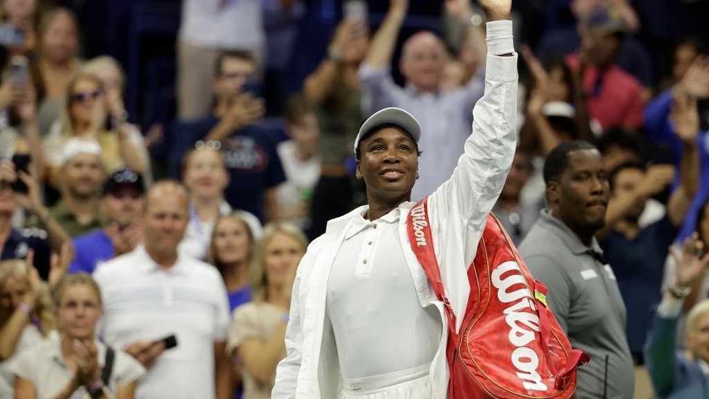 US Open: 45-year-old Venus Williams turns back the clock, but falls in ...