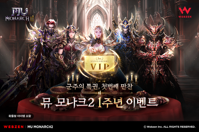 Mobile MMORPG Mu Monarch 2 updates and events to mark the first ...