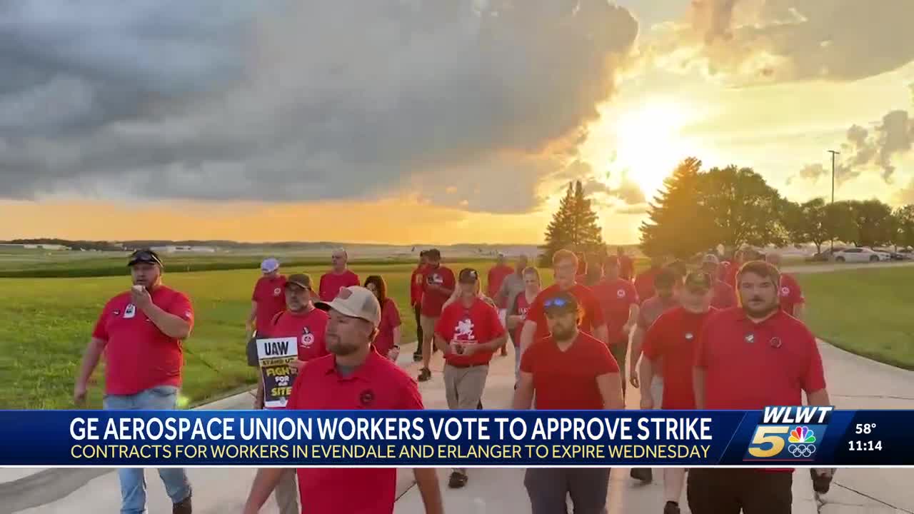 UAW members at GE Aerospace plants in Evendale, Erlanger vote for ...