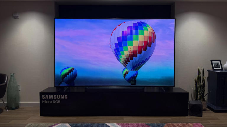I saw Samsung's $30,000, 115-inch micro-RGB TV, and its vivid picture outshines mini-LED TVs