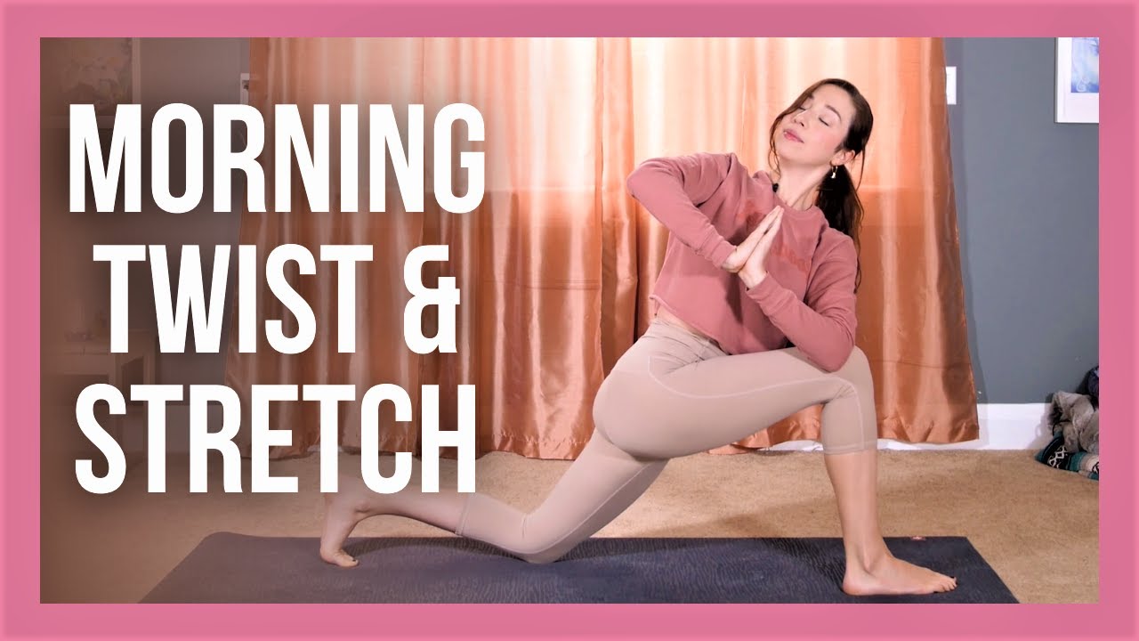 15-Minute Morning Yoga for Twist and Stretch