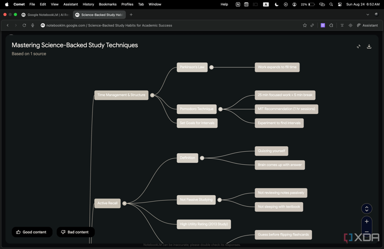 I use this Chrome extension to make NotebookLM's Mind Maps way more useful