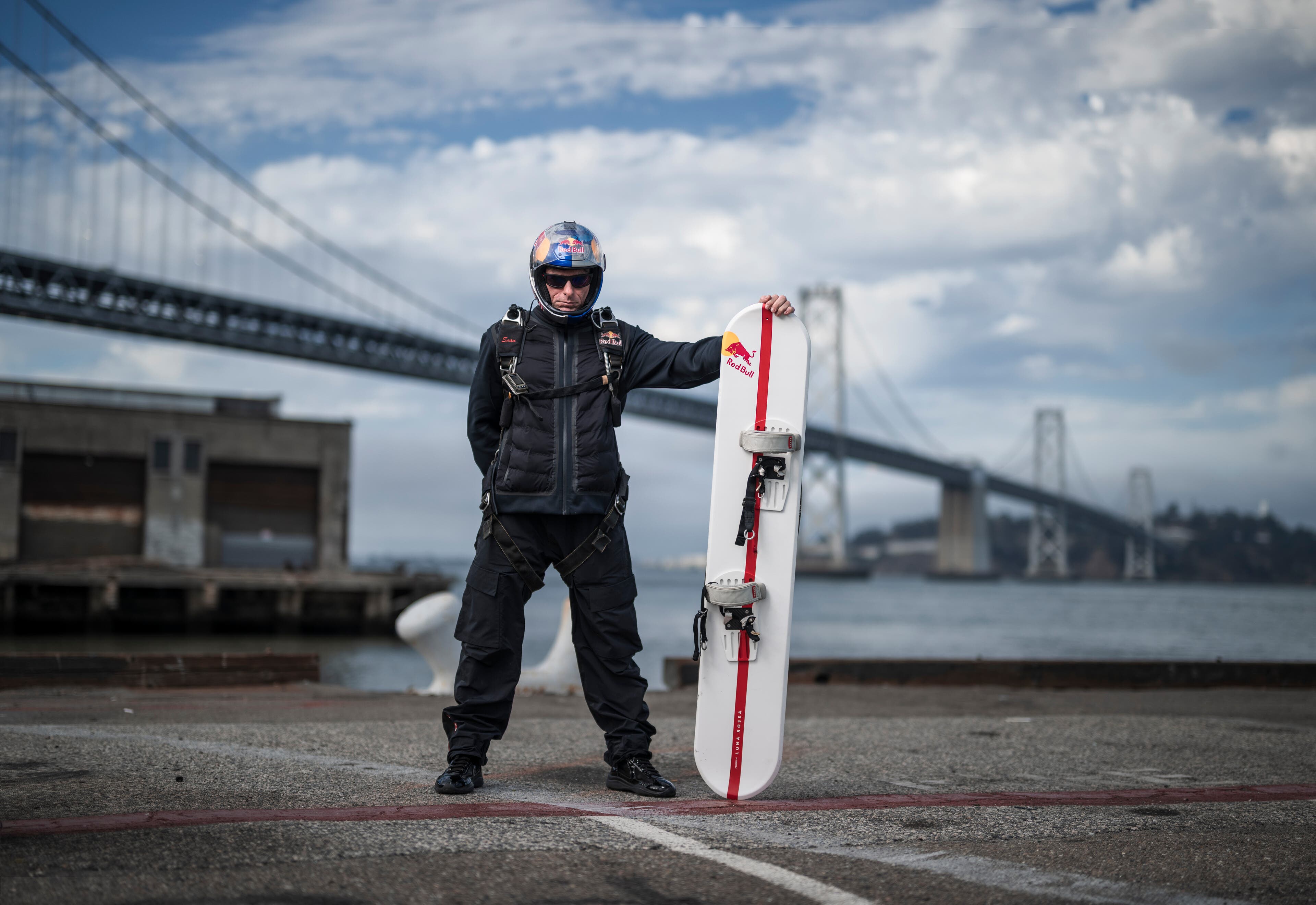 Red Bull Athlete Trained In Lake Elsinore For Wild Ride On Bay Bridge ...