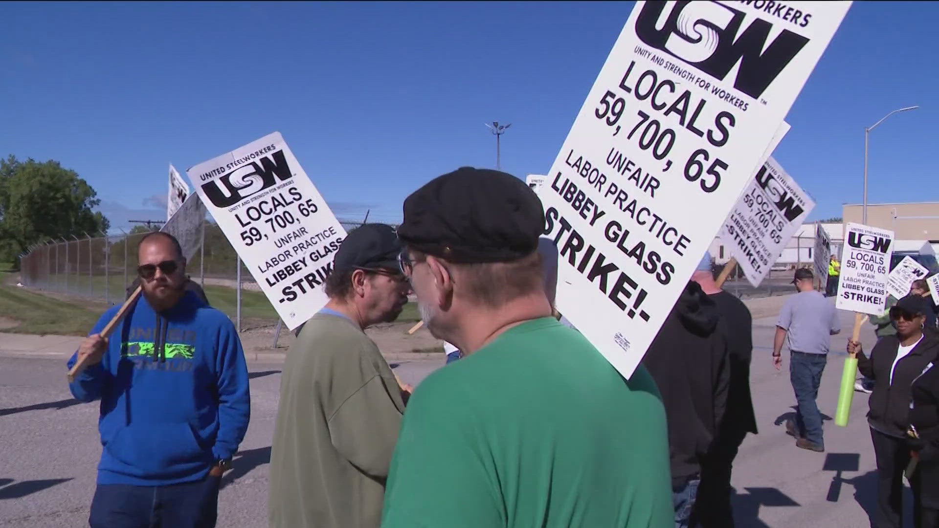 Libbey Glass strike continues into third day