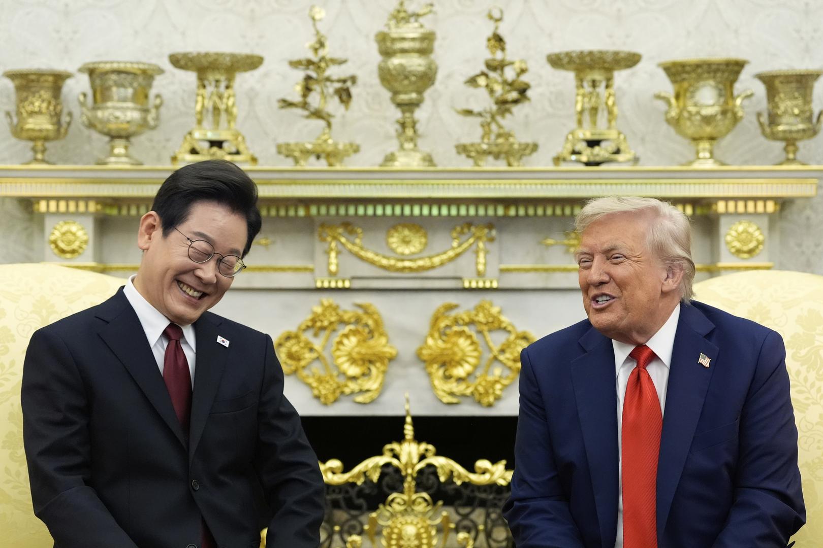 South Korean president muses about 'a Trump tower at the DMZ' asking ...