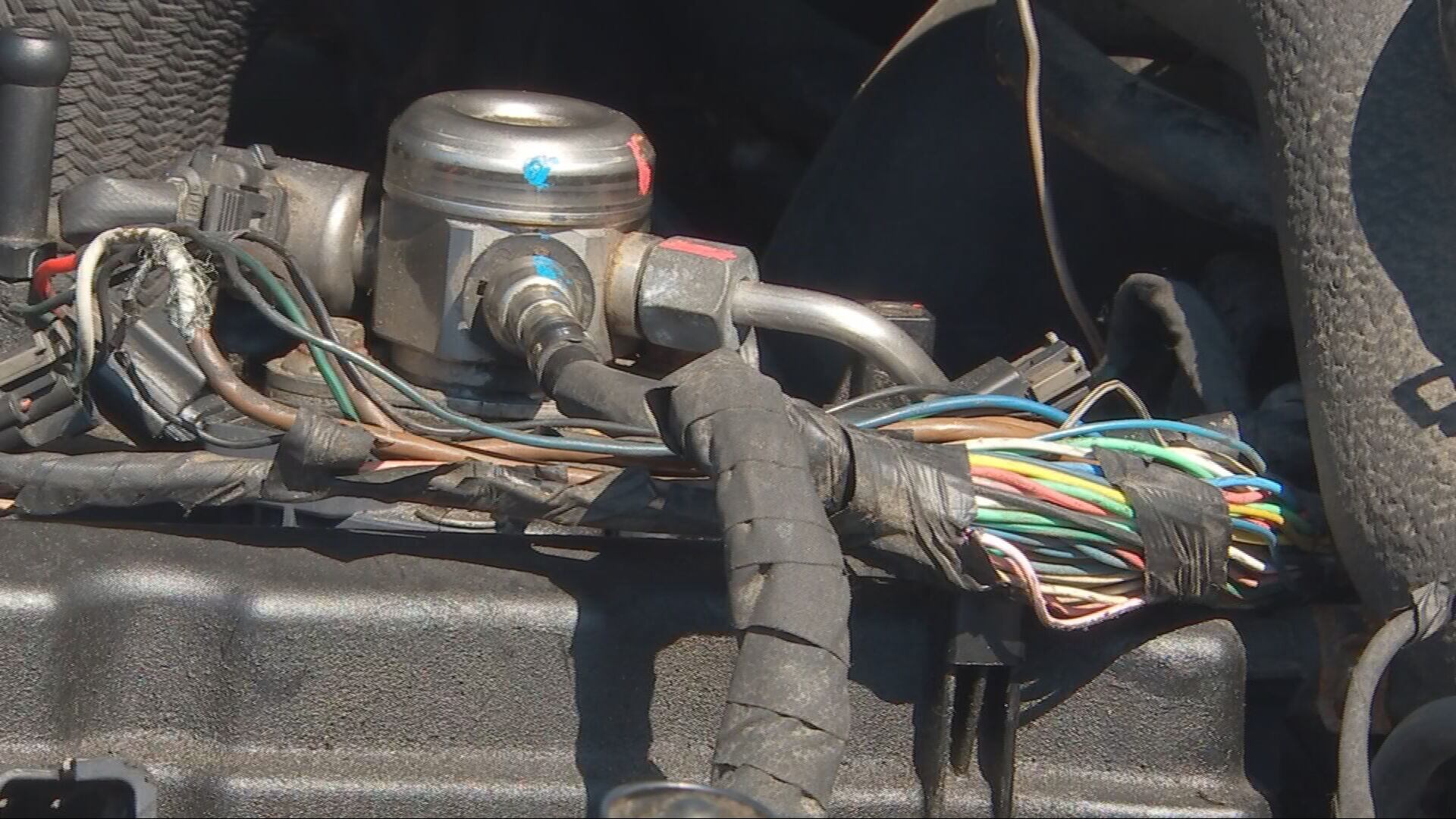 Man escapes car fire while driving, warns others about potentially ...