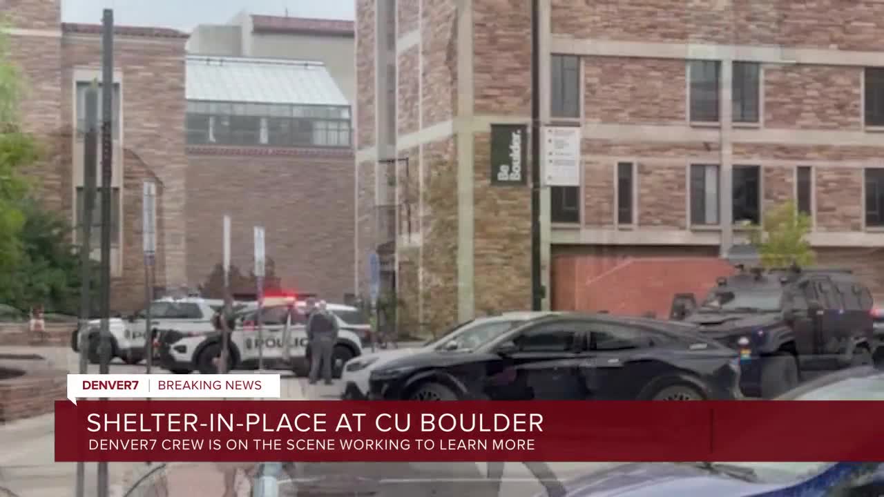 CU Boulder orders campus to shelter in place due to police activity ...