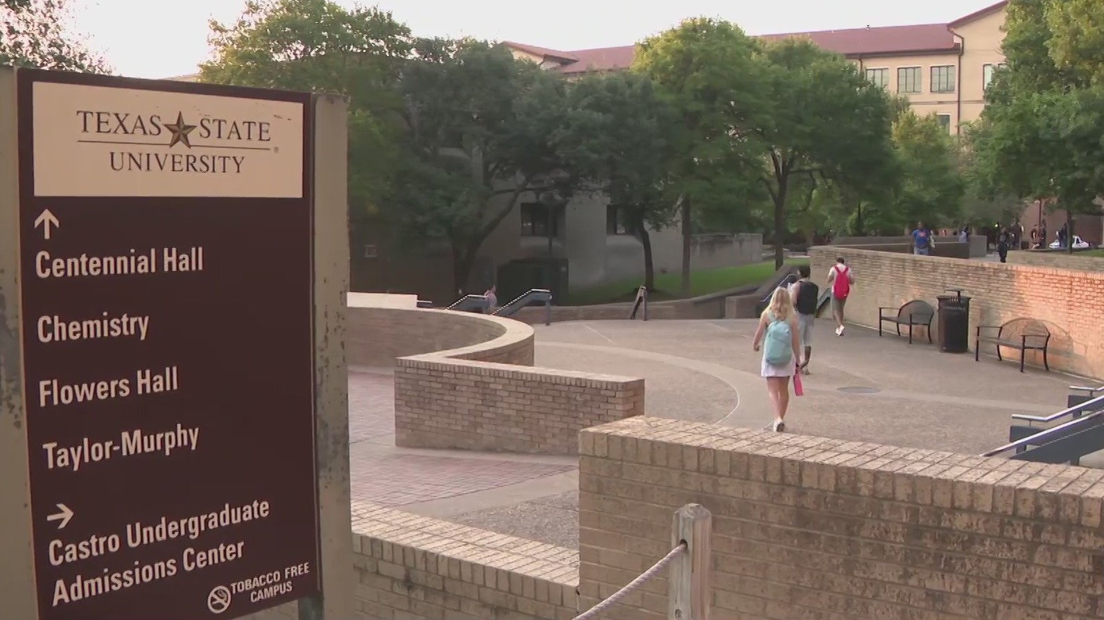 First day of classes start at Texas State University