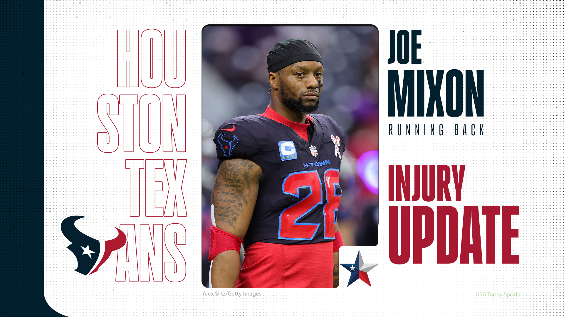 Texans GM Nick Caserio noncommittal on RB Joe Mixon's availability for ...