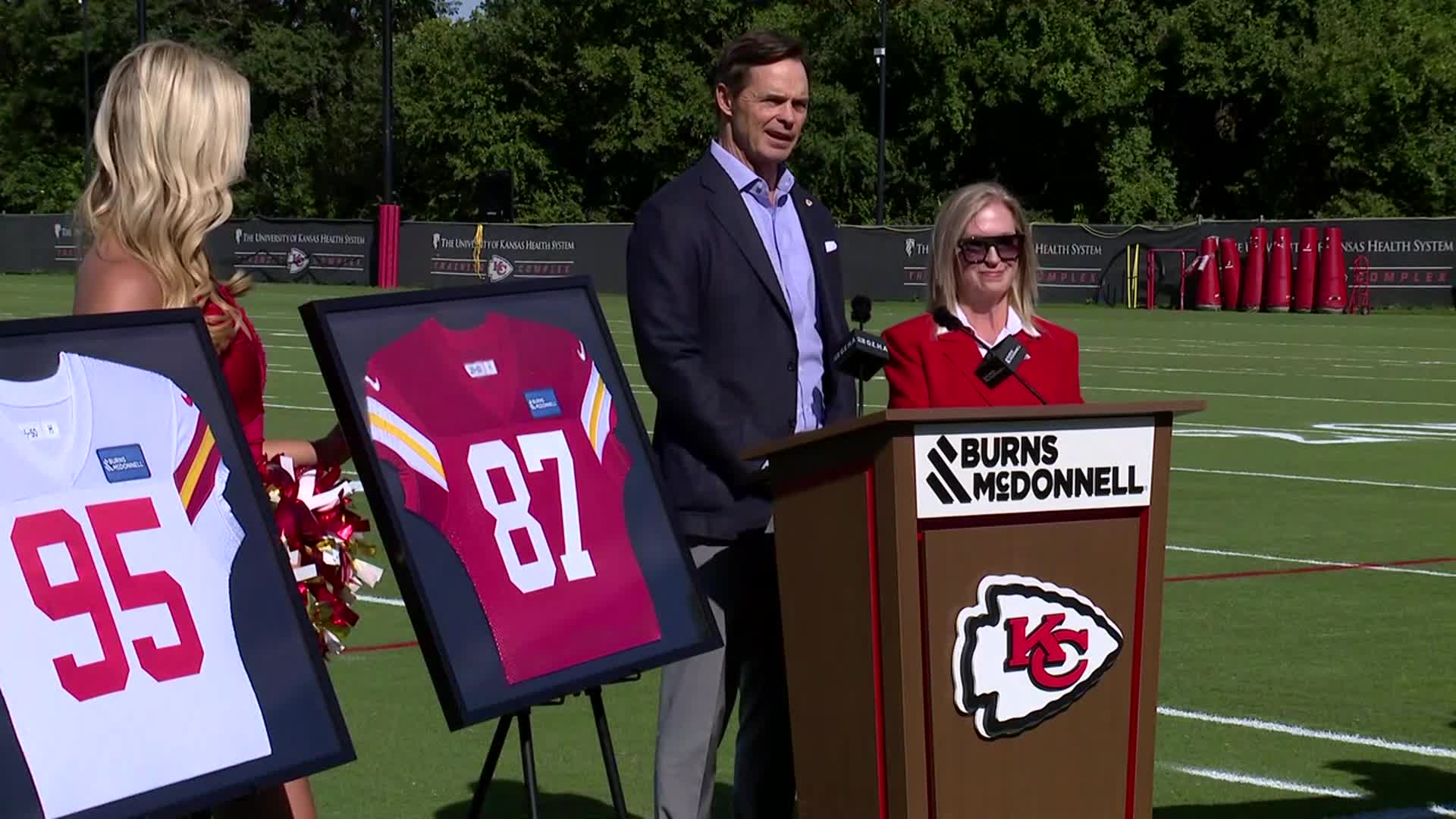 Kansas City Chiefs announce partnership with Burns & McDonnell