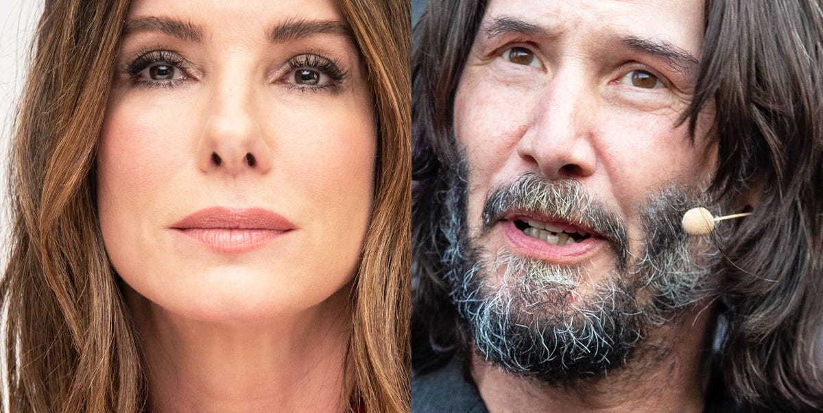 Sandra Bullock: "Keanu Reeves sujetó con sus manos mi falda para ...