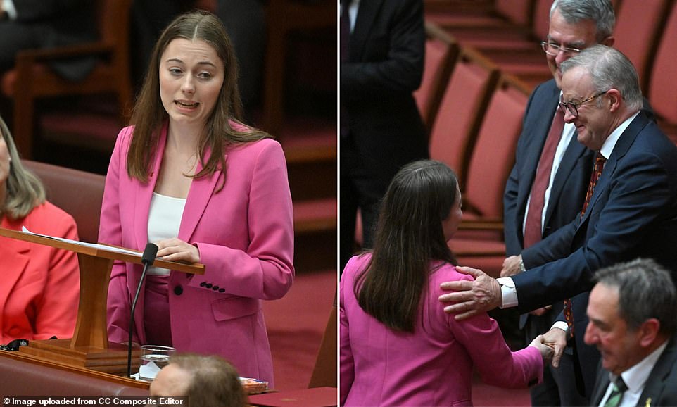 Australia's youngest-ever senator hits back at her haters