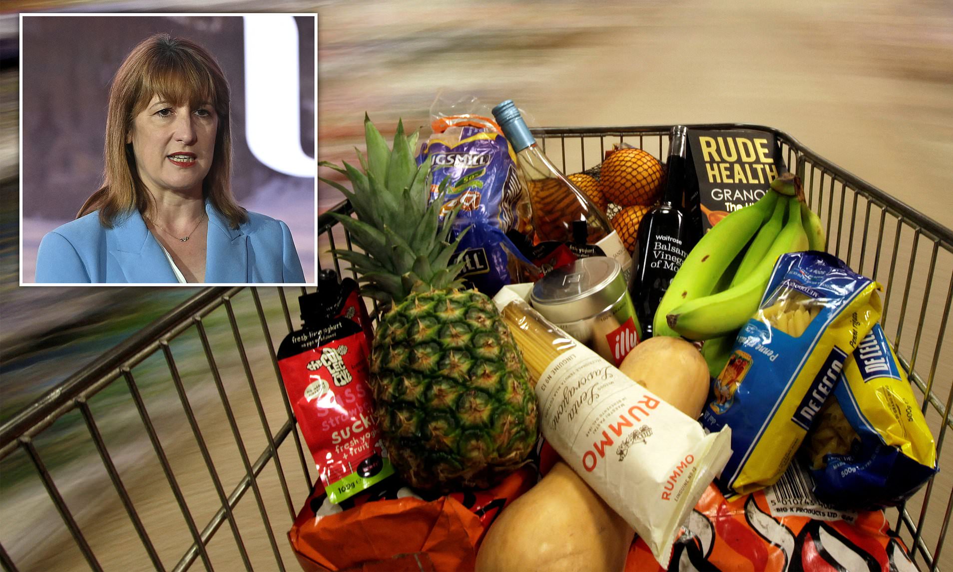 Reeves tax raid sends prices rising at the fastest pace for more than a ...