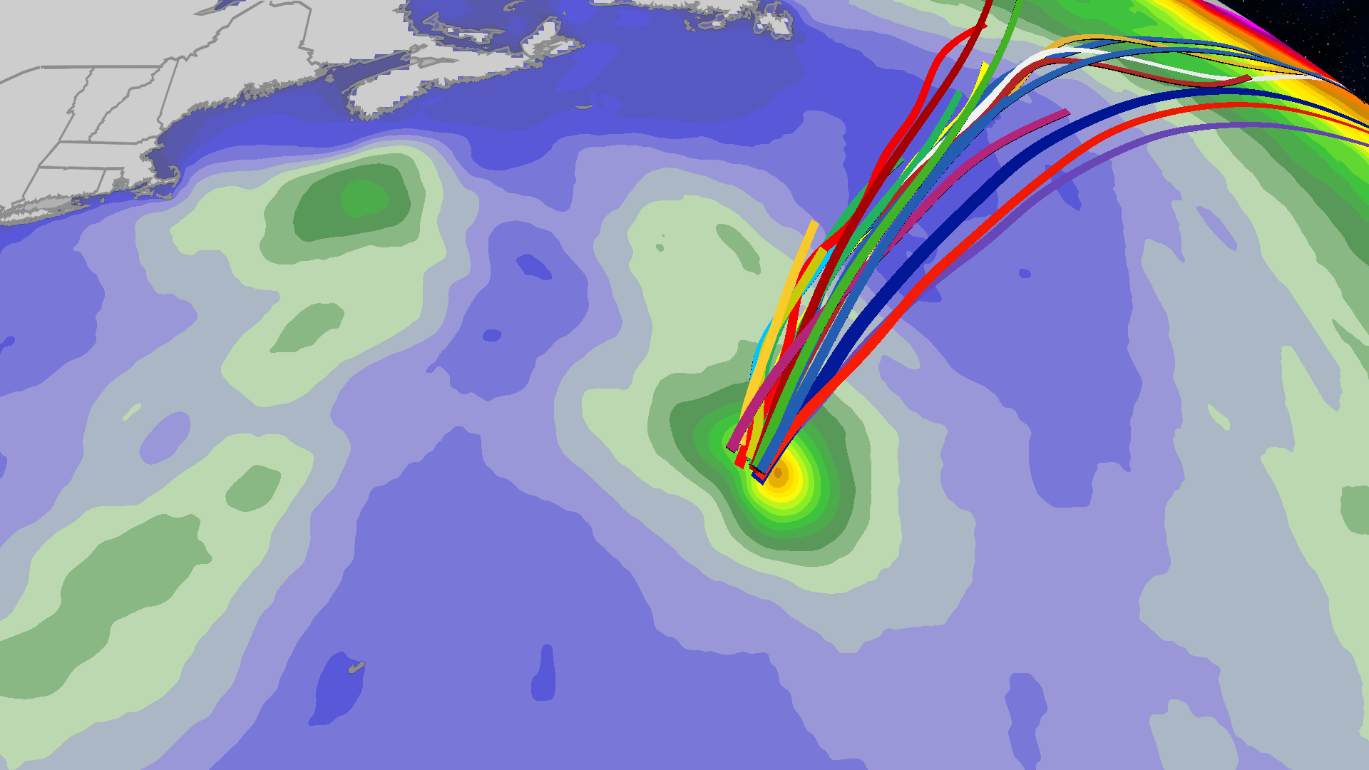 Fernand Still No Threat To US, National Hurricane Center Continues To ...