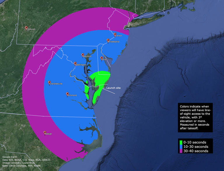 Three NASA research rockets could paint the sky with colorful vapor ...