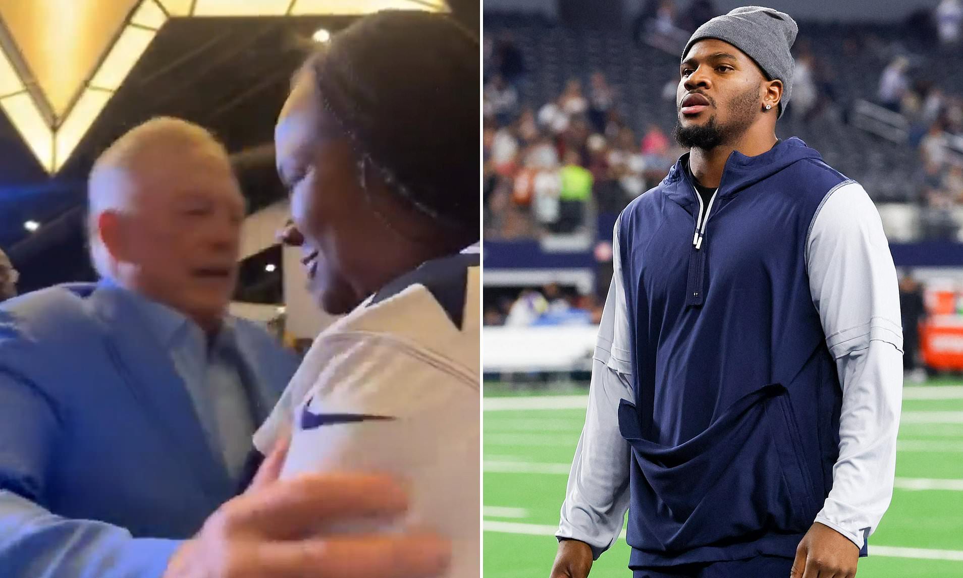 Jerry Jones takes dig at Micah Parsons' contract standoff in tense ...