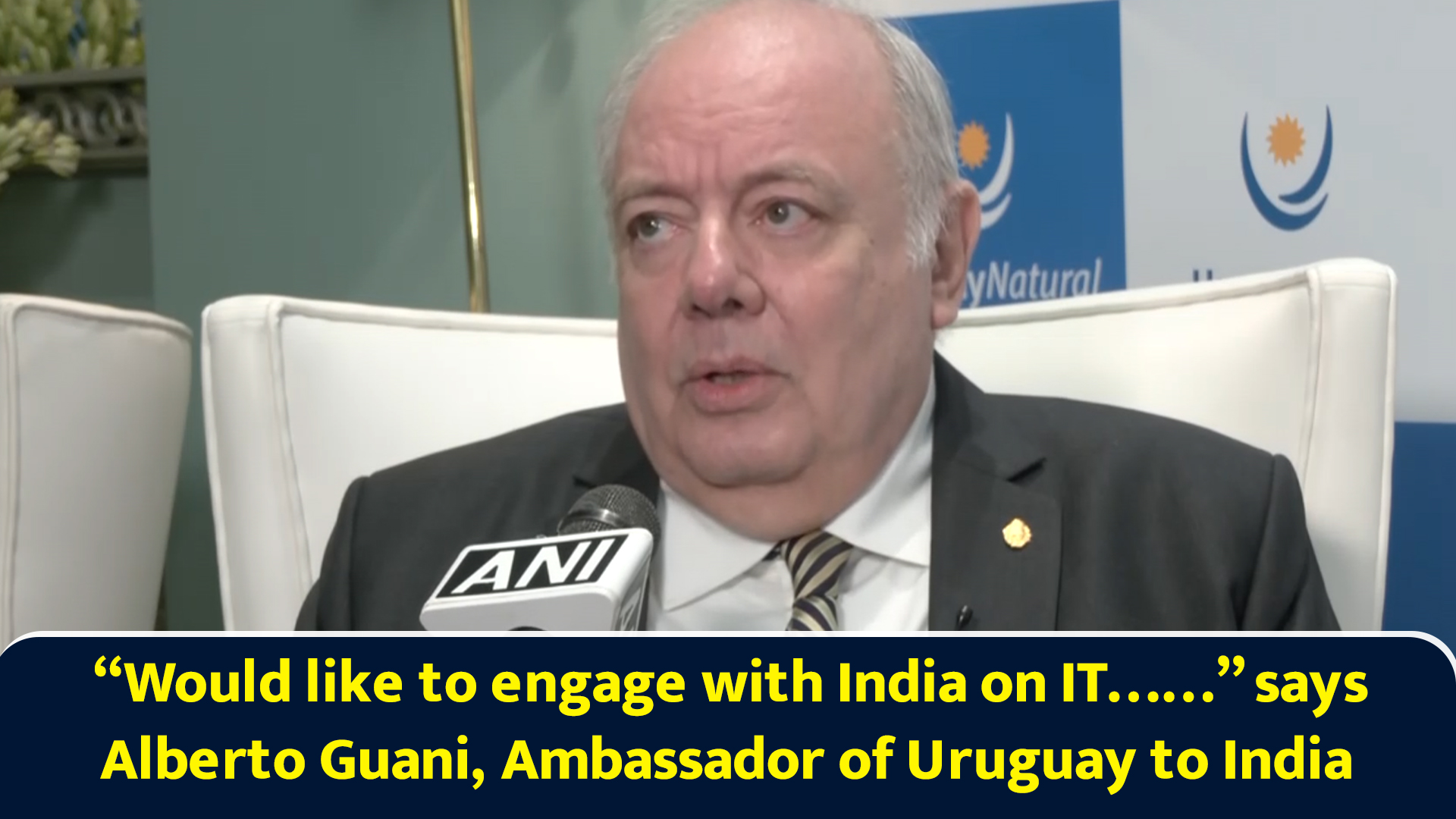 “Would like to engage with India on IT……” says Alberto Guani ...