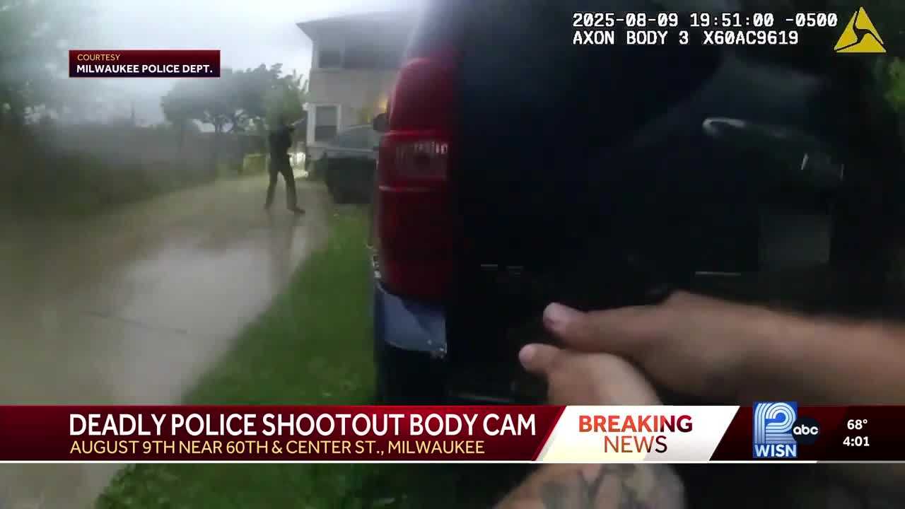 Milwaukee police release bodycam footage of fatal Aug. 9 shooting