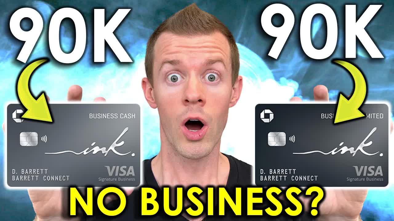 ACT NOW! 90K Chase Ink Cash & Unlimited with NO BUSINESS?! (Best ...