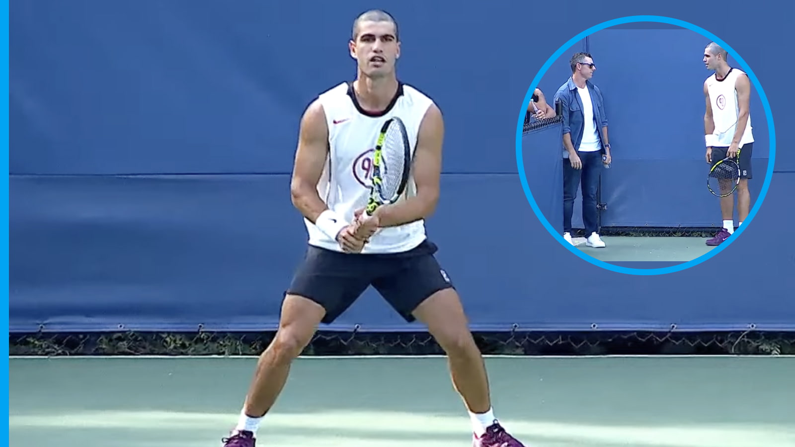 Carlos Alcaraz reveals startling new haircut as he meets a sporting ...